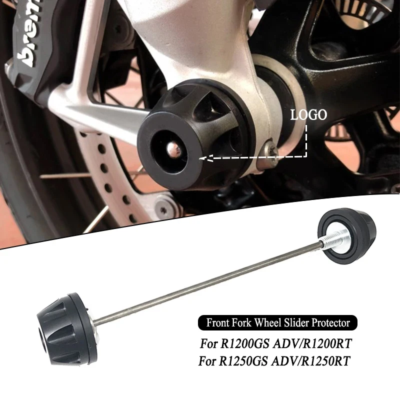 Motorcycle-Front-Axle-Fork-Wheel-Protector-Crash-Slider-For-BMW-R1200GS ...