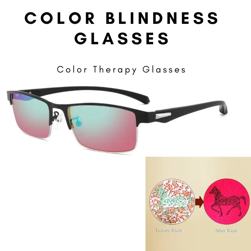 Glasses for People with Red-green Color-blindness Daltonism and Color ...