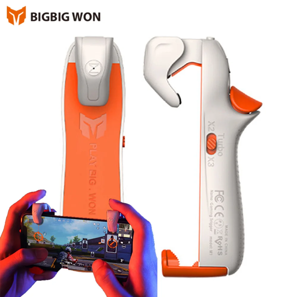BIGBIG-WON-M1-Mobile-Shooting-Gaming-Vibration-Button-Triggers-for ...