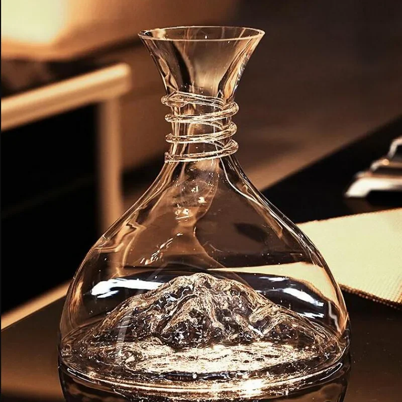 Decanter-de-cristal-criativo-para-vinho-tinto-Iceberg-Decanter-Fast ...
