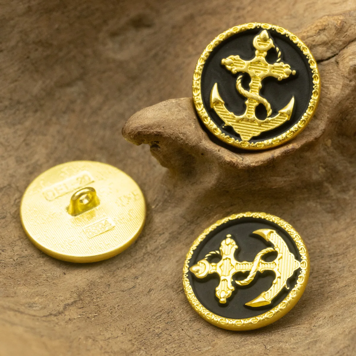 10pcs-lot-15-20-25mm-Navy-Anchor-Design-Vintage-Metal-Buttons-for ...