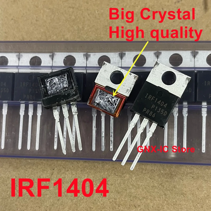 50PCS-Lot-Real-Original-Bulk-New-IRF1404-IRF1404PBF-MOS-N-Channel ...