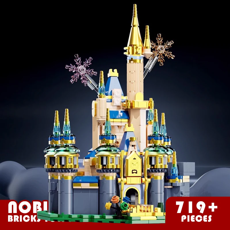 Disney-Dream-Castle-MOC-Bricks-Model-Princess-Fairy-Tales-Palaces ...