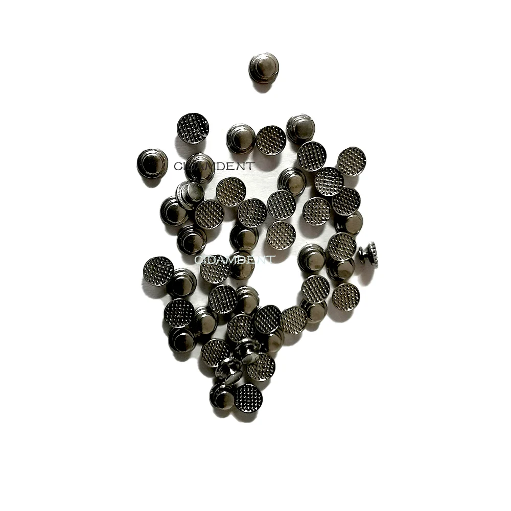 Dental Ortho Lingual Button Bondable Round Mesh Base Bond Bonding ...
