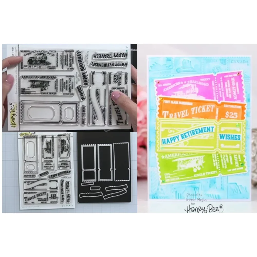 Ticket-Shape-Metal-Cutting-Die-And-Stamps-Scrapbooking-Background-DIY ...