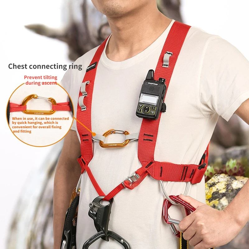 Camping-Ascending-Decive-Shoulder-Girdles-Adjustable-SRT-Chest-Safety ...
