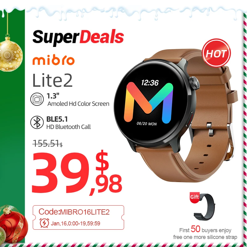 Mibro-Lite2-Smartwatch-Global-Version-HD-Bluetooth-Calling-1-3Inch ...