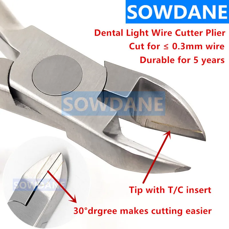 Dental-Orthodontic-Ligature-Pin-Light-Wire-Cutter-Plier-Dentist-Wire ...