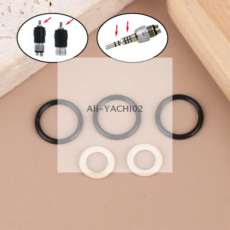 1 set Dental Handpiece Coupler Seal O Rings Kit For KAVO NSK Coupling ...