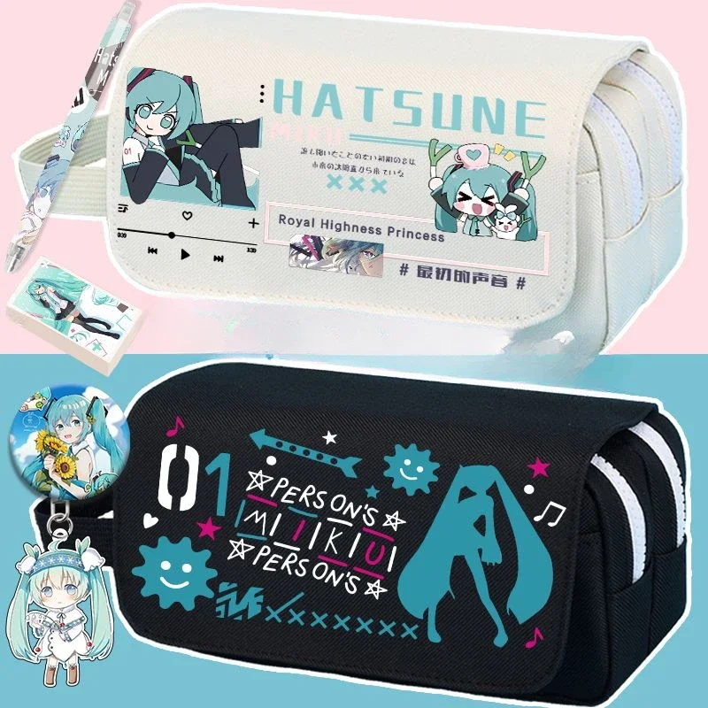 Kawaii-Hatsune-Miku-Pencil-Case-Anime-Cartoon-Cute-Multi-layered-Pencil ...