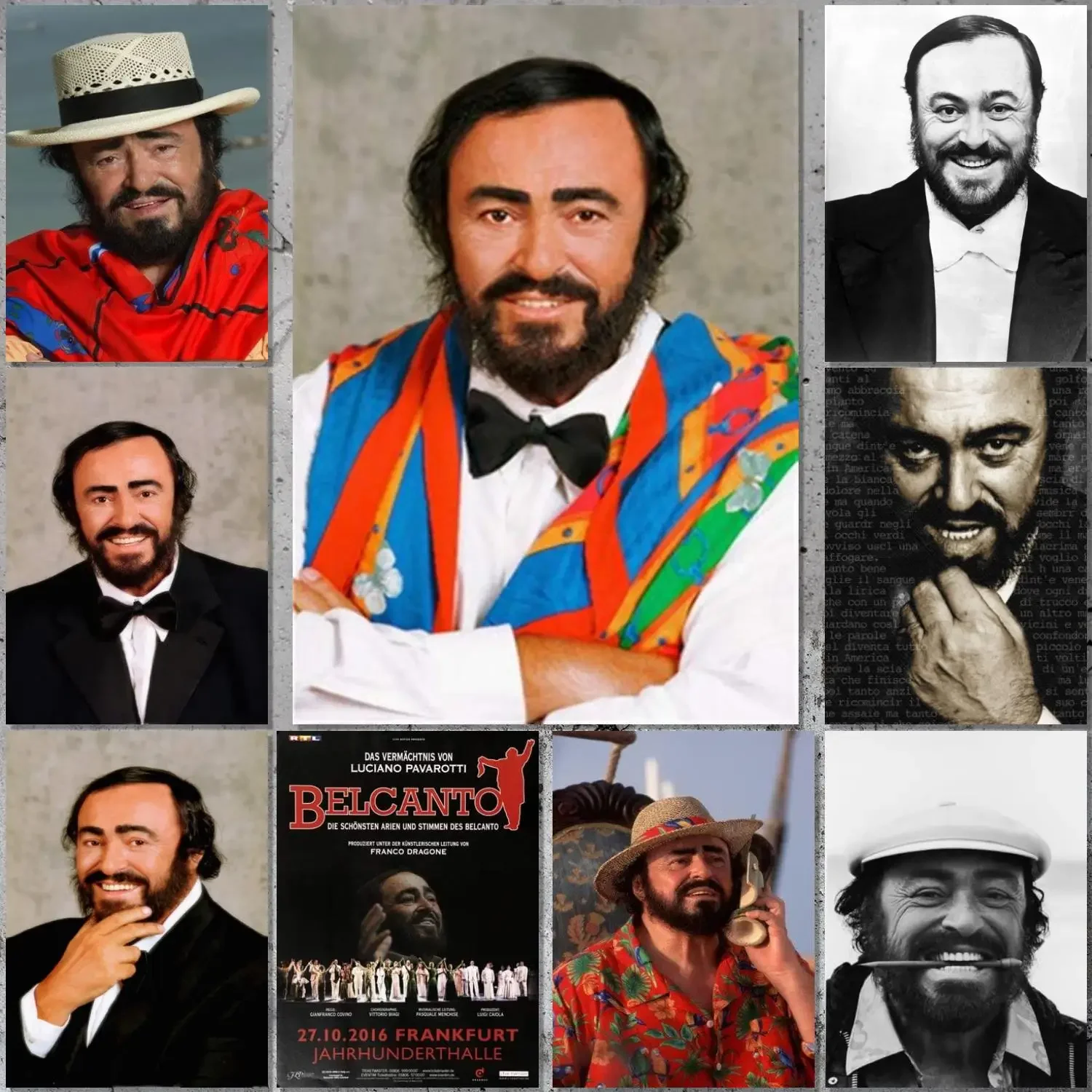 luciano-pavarotti-musician-Poster-Canvas-Art-Poster-and-Wall-Art ...