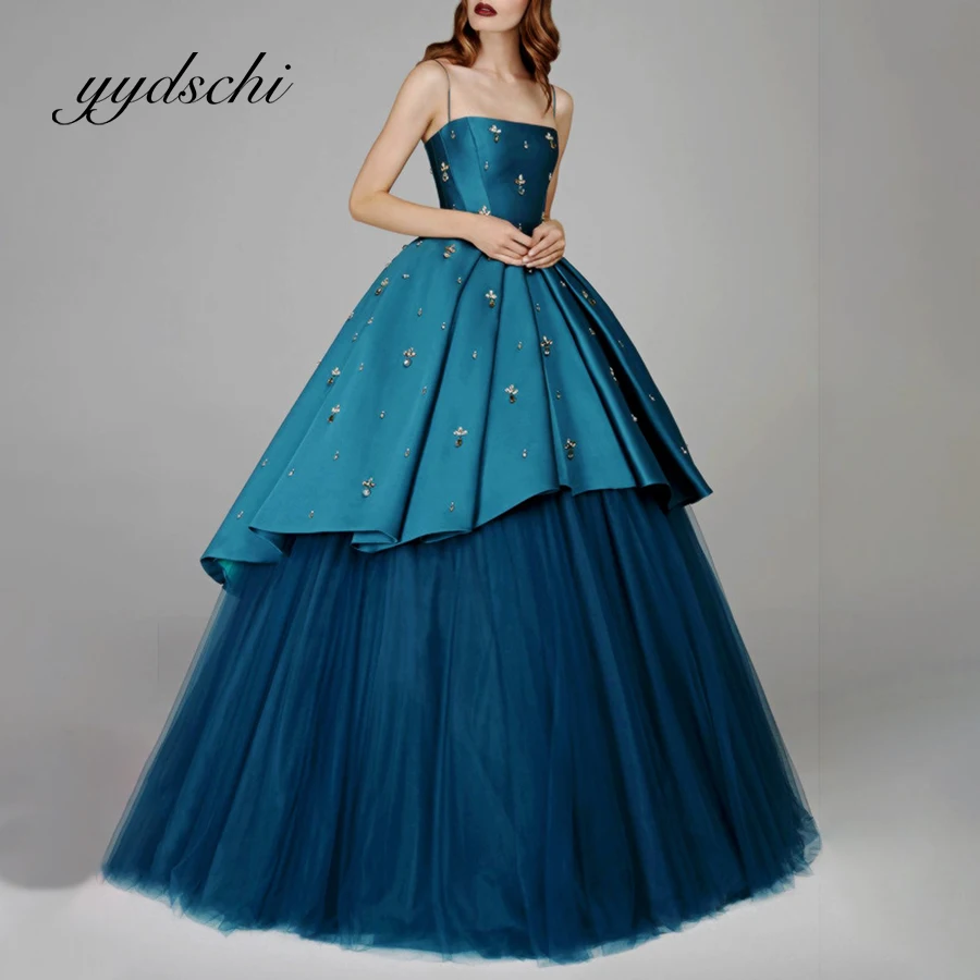 Customized-Prom-Dresses-Retro-Sexy-Party-Spaghetti-Strap-Evening-Formal ...