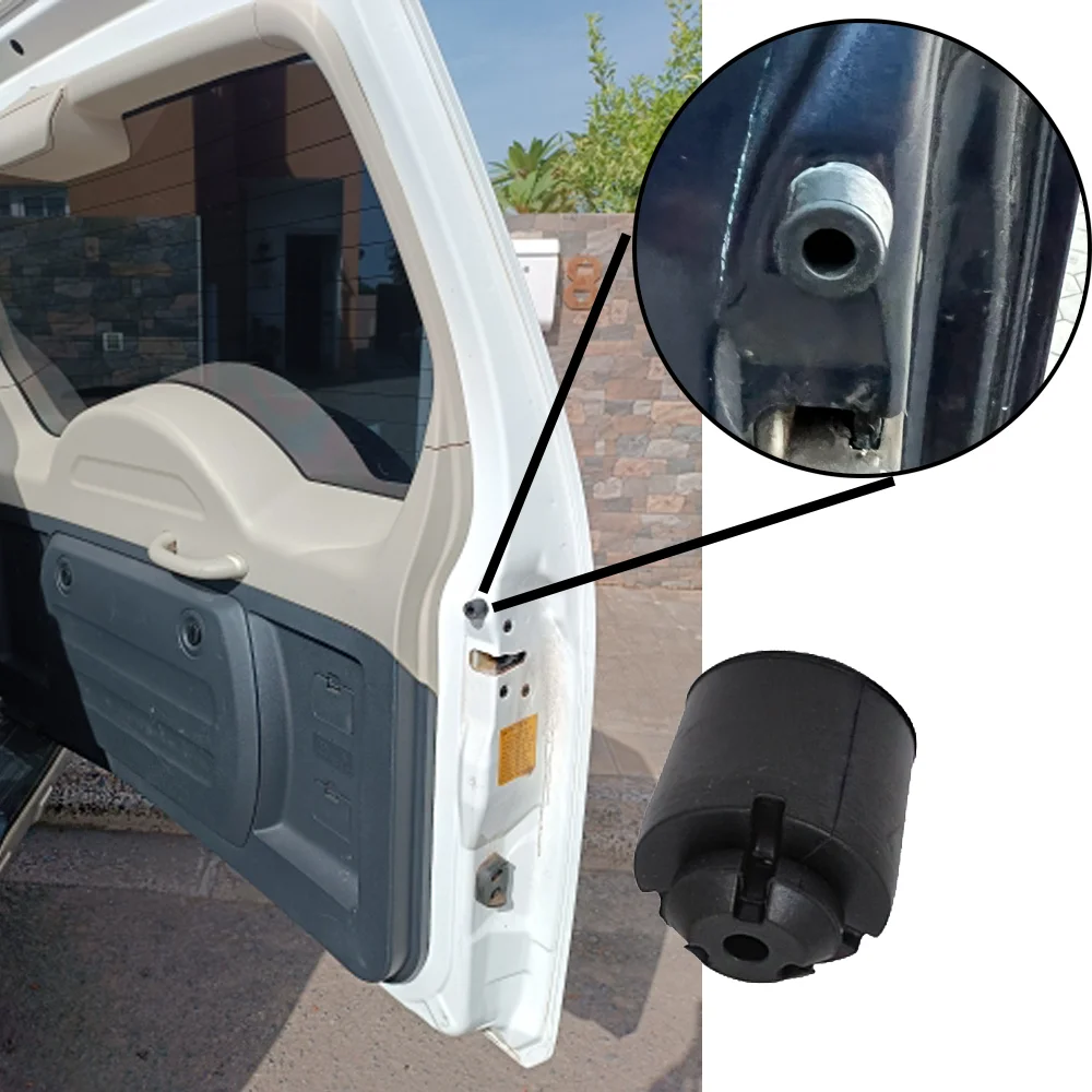 Car Back Door Damper Hood Bump Stop Rubber Cushion Buffer Hole 8mm For ...