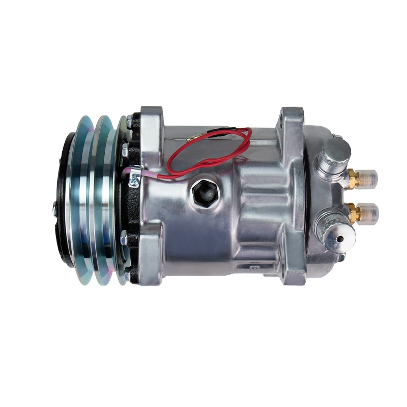 SD7H15-Sanden-709-A-C-Compressor-2-Groove-12V-24V-V-blet-Pulley ...