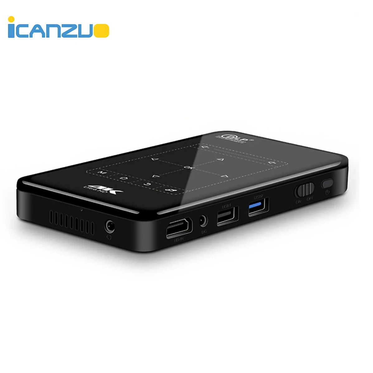 ICANZUO-3D-Mini-Projector-WIFI-Android-4K-HD-Projectors-Decoding-for ...