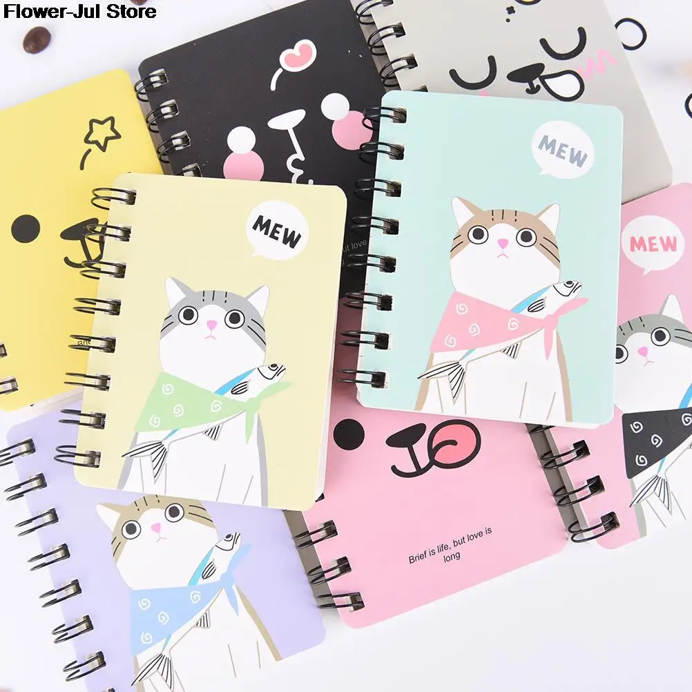 Kawaii-Cat-Rabbit-Notebook-Cartoon-Panda-Bear-Coil-Journal-Diary-Korean ...