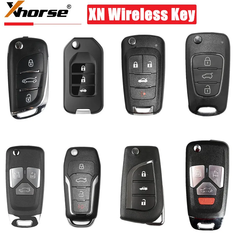 1 Pieces XHORSE XN Wireless Universal Remote Key XNDS00EN XNHO00EN ...