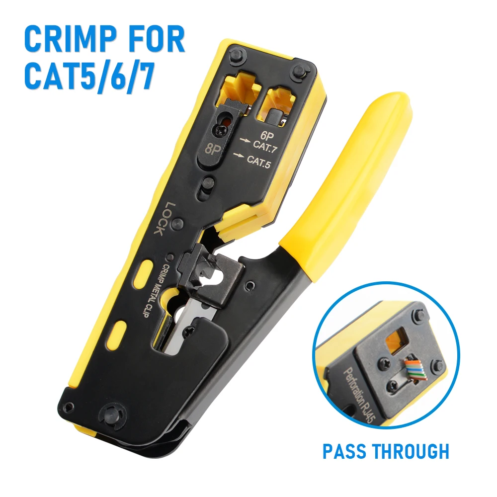 Multifunctional-Network-Pliers-Crimping-Tool-CAT5-CAT6-CAT7-RJ45-Pass-Through-All-In-One-Crimp ...