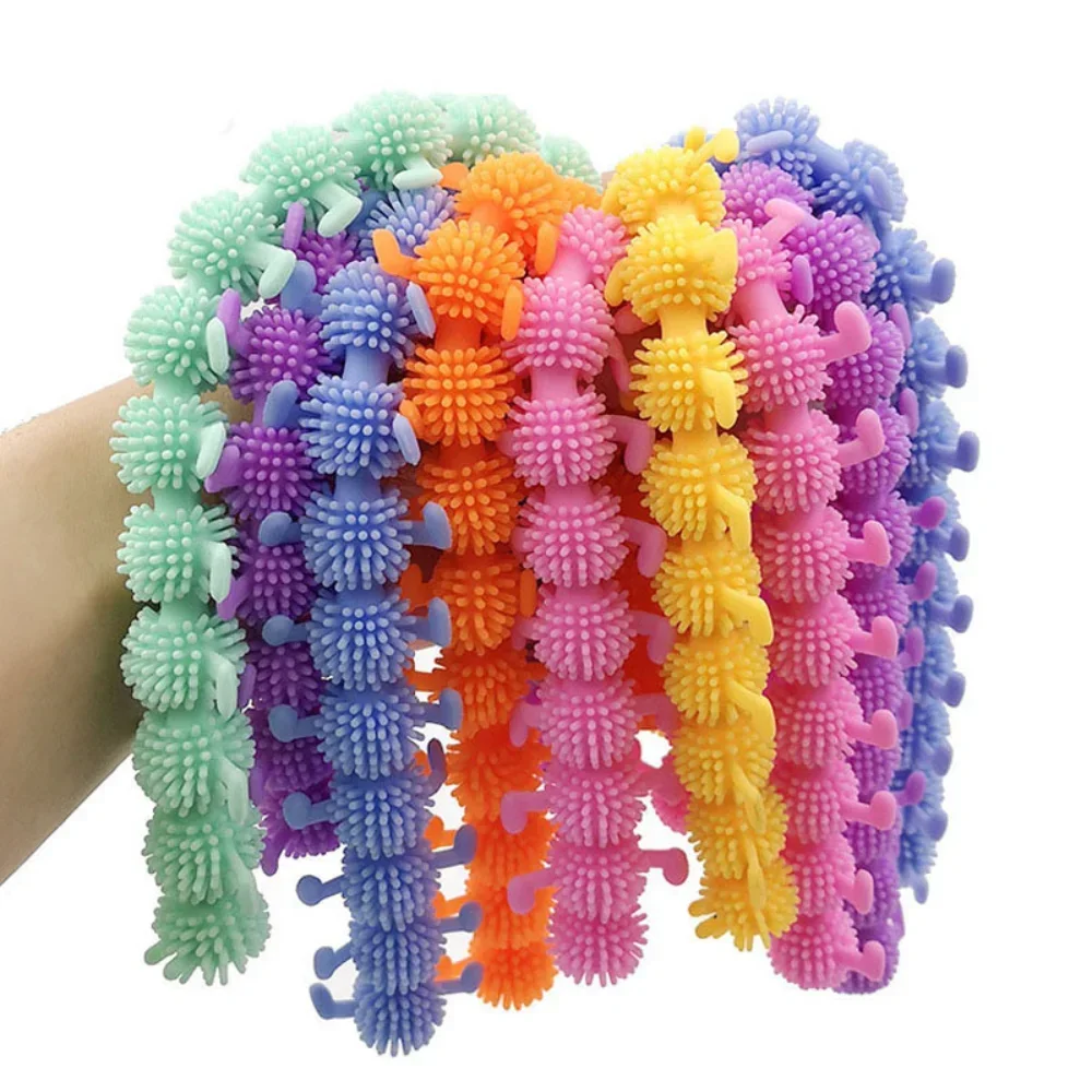 Decompression-Toy-Unicorn-Worm-Squishy-Toys-Flexible-Glue-Noodle-Rubber ...