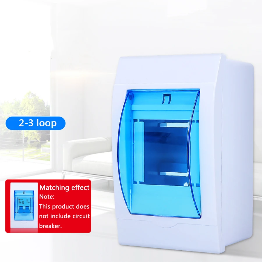 1PCS-2-3-Ways-Circuit-Breaker-Plastic-Distribution-Protection-Box ...