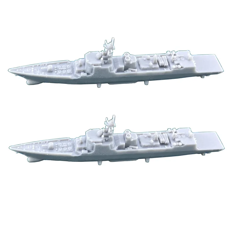 2PCS China Type 052C Destroyer 1/2000 1/1250 Length 77mm 123mm Model ...