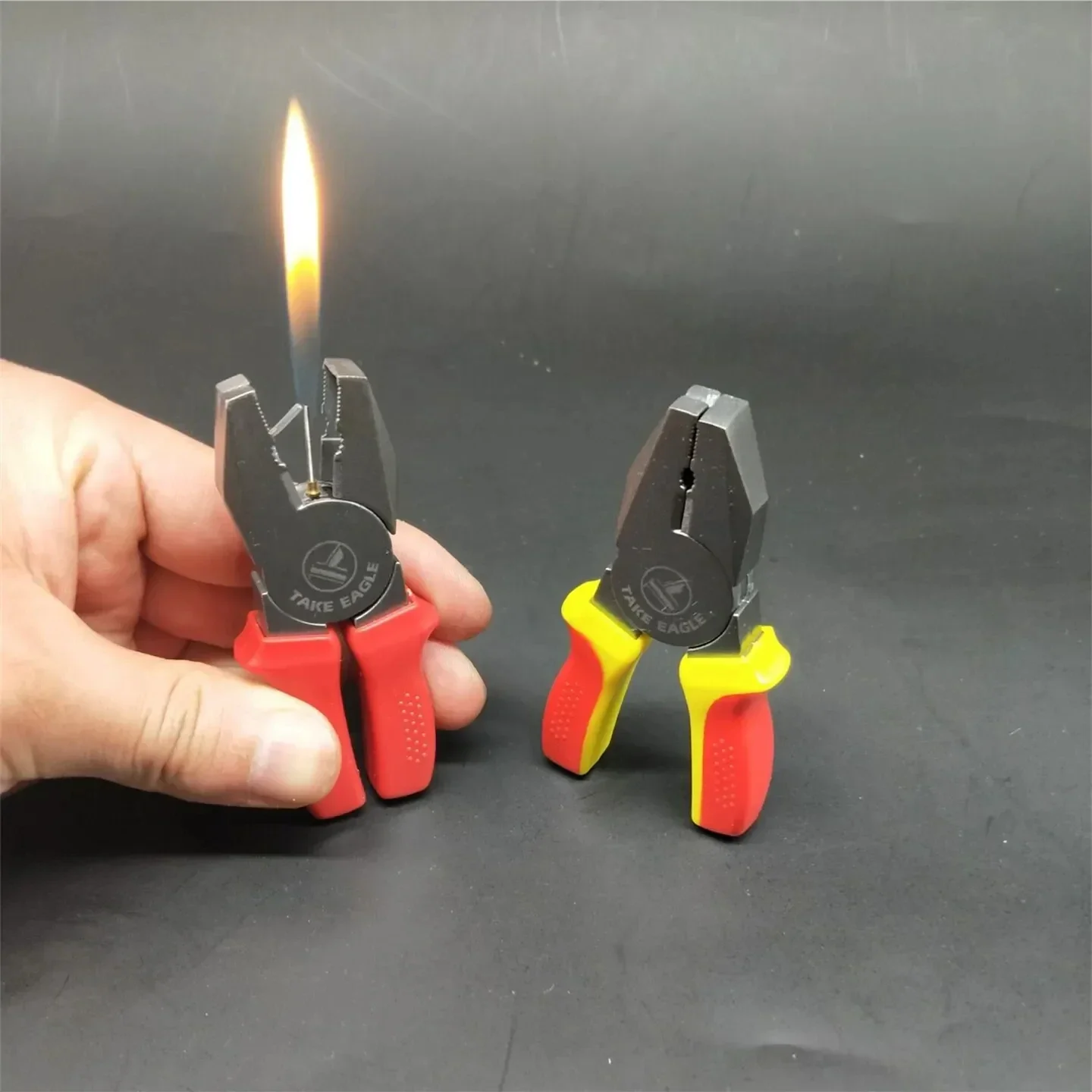 Creative-Mini-Pliers-tools-Fire-Refillable-Cigarette-Lighter-Butane-Gas ...
