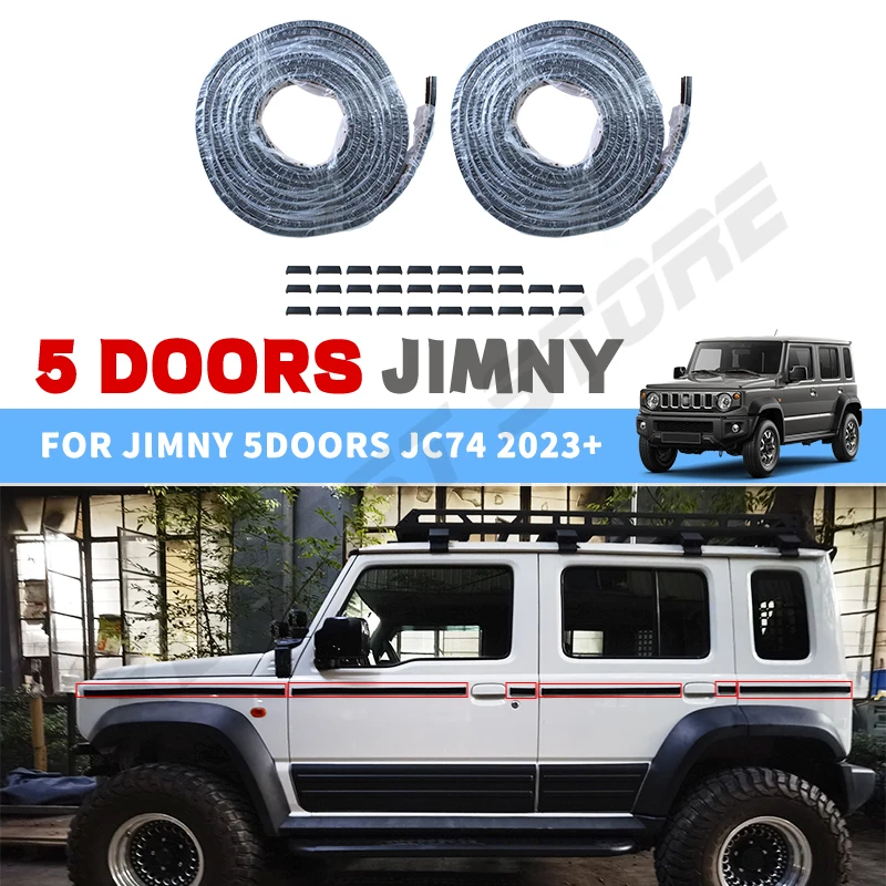 5-Door-Jimny-Car-Body-Cladding-G-Wagen-type-Side-Body-Moulding-Trim-For ...