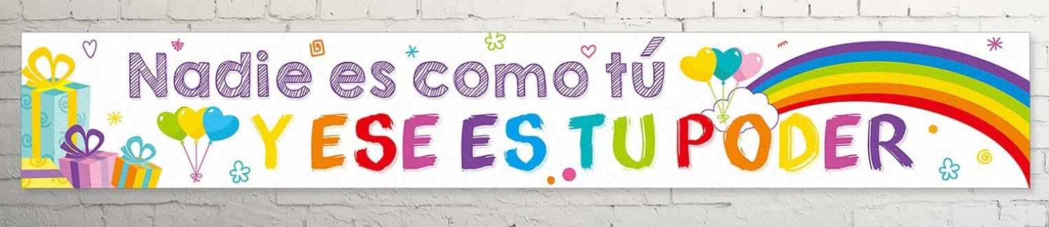 Cartel de bienvenida en español, cartel inspirador, pancartas en ...