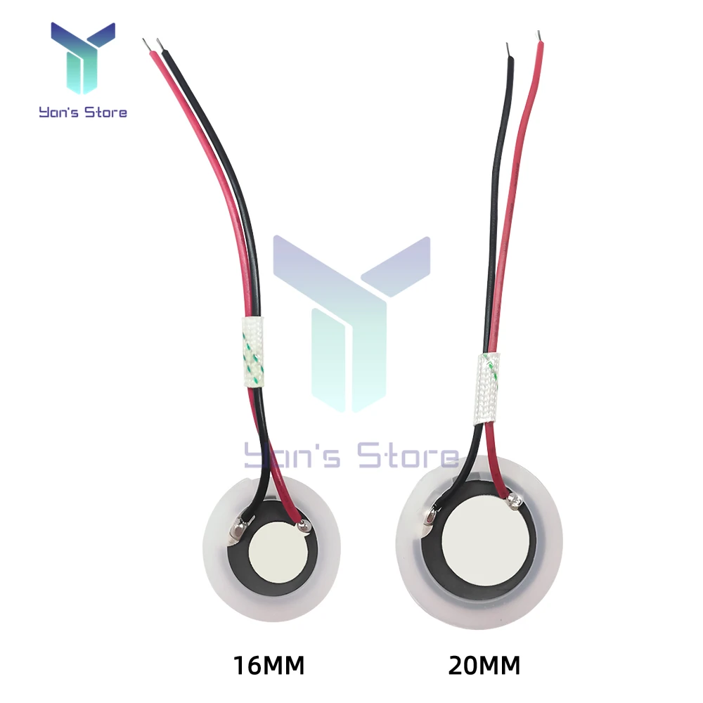 16mm 20mm 2.4mhz DC 24V Fogger Mist Maker Ultrasonic Atomization ...