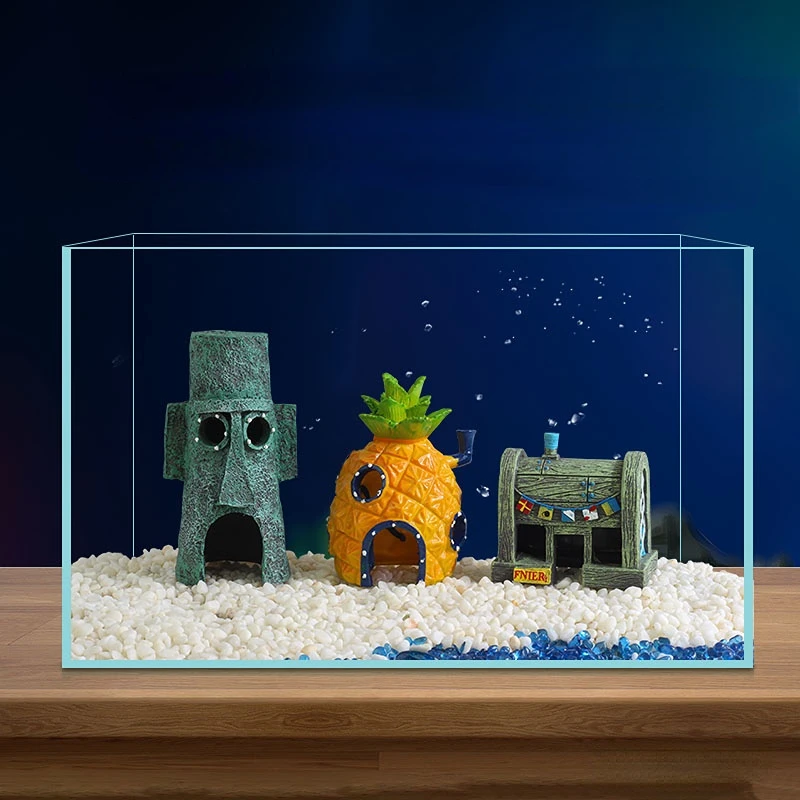 Squidward House Fish Tank