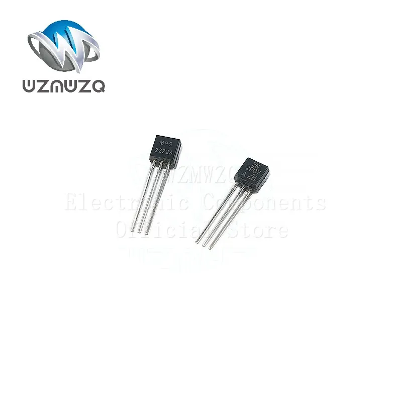 10PCS-Lot-2N2222A-2N2907A-TO92-Power-switching-transistor-in-line-with ...