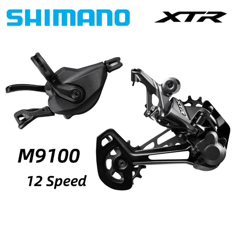 SHIMANO-XTR-M9100-1x12v-Groupset-Mountain-Bike-M9100-Shifter-RD-Rear ...