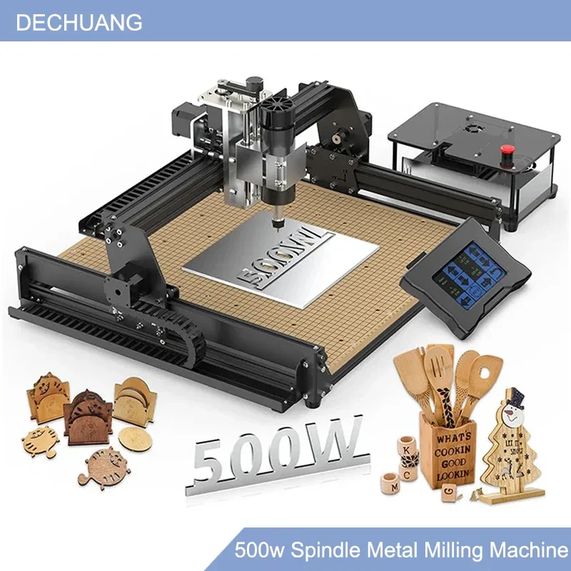 500W-Spindle-CNC-Wood-Router-Machine-CNC-4540-3-Axis-Metal-Milling ...