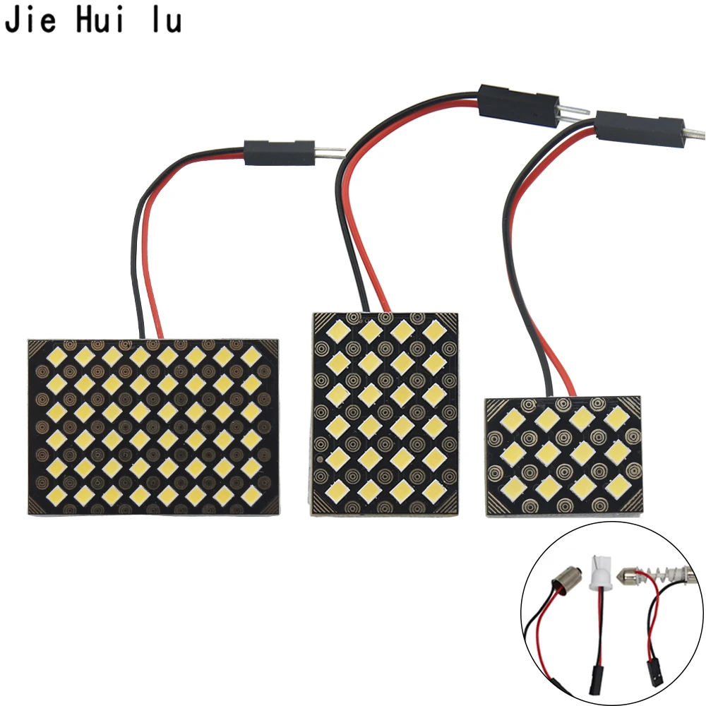 White C5w Ba9s T10 24 SMD 12 48 SMD 2835 Car Led Vehicle Panel Auto ...
