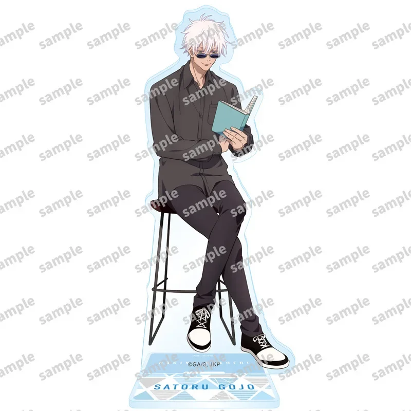 15cm Anime Jujutsu Kaisen Gojo Satoru Nanami Acrylic Stand read a book ...