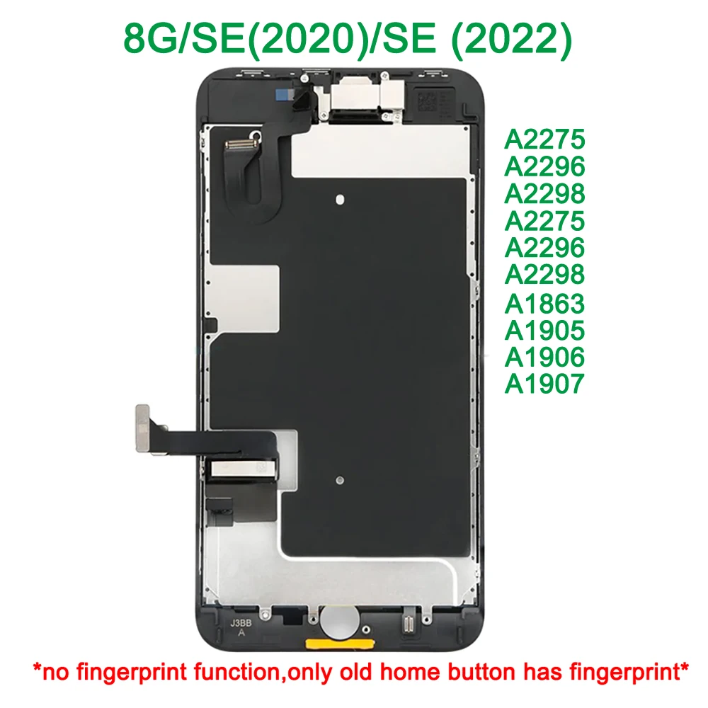 1PCS-Screen-with-Small-Parts-for-iPhone-SE-2nd-Generation-SE2-SE-2020 ...