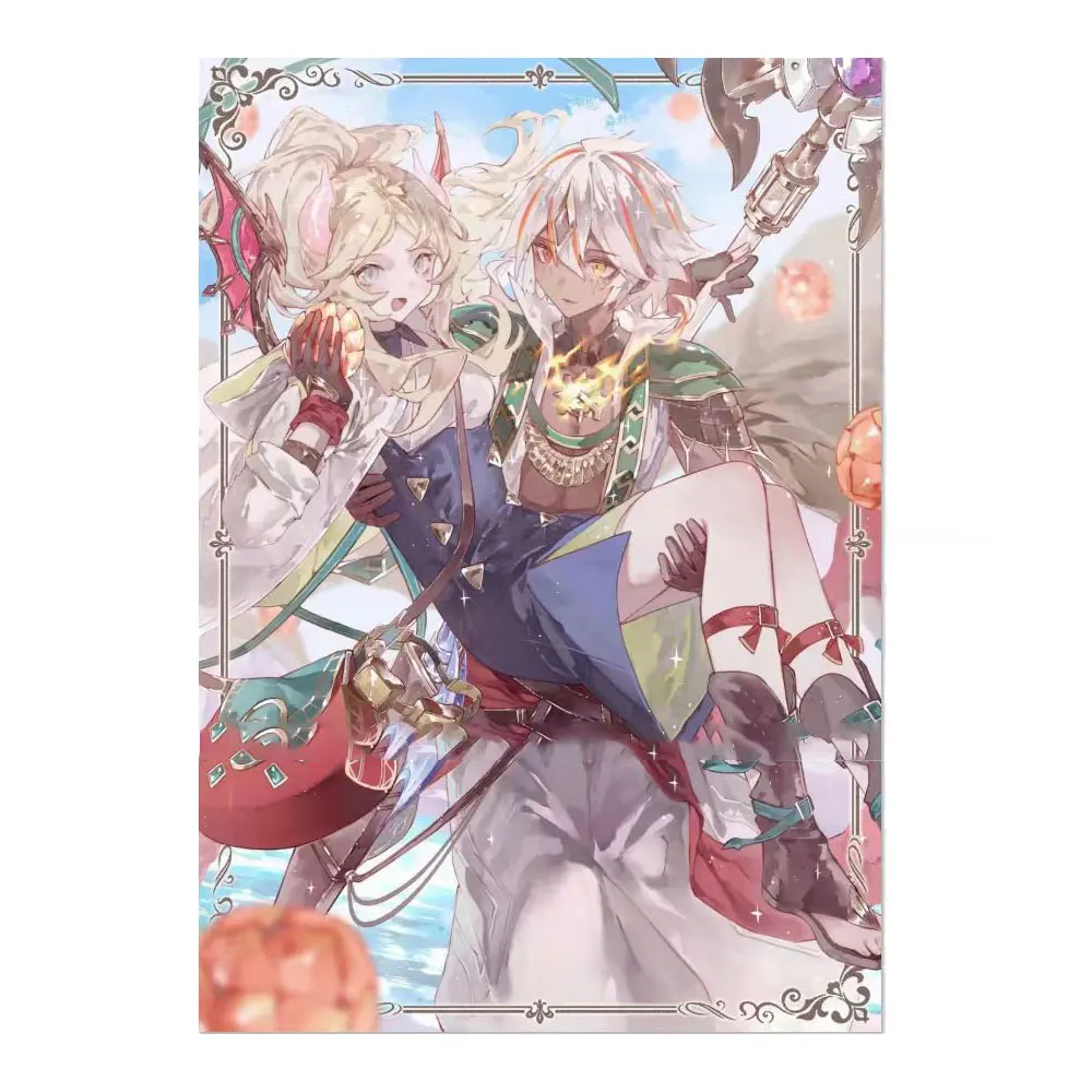 63x90mm-60PCS-Holographic-Sleeves-YUGIOH-Card-Sleeves-Illustration ...