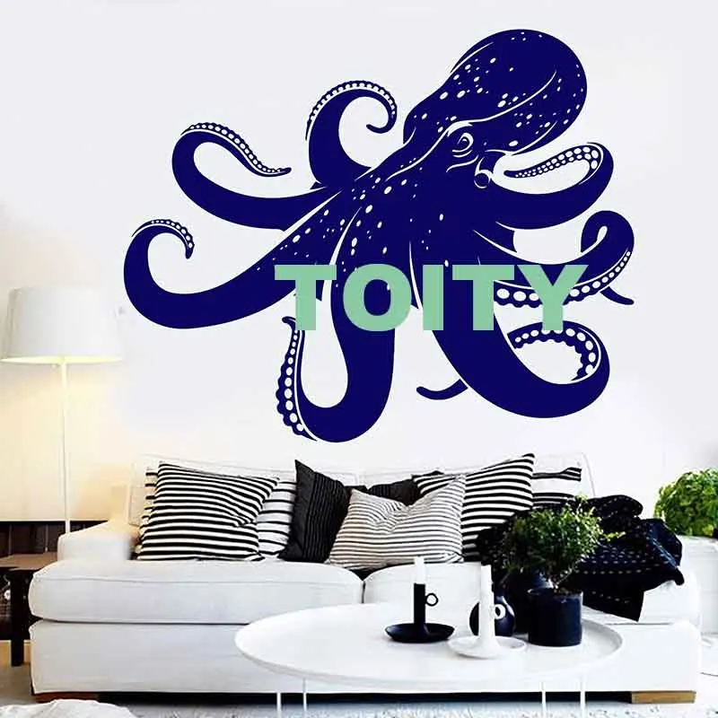 Octopus Wall Stencil