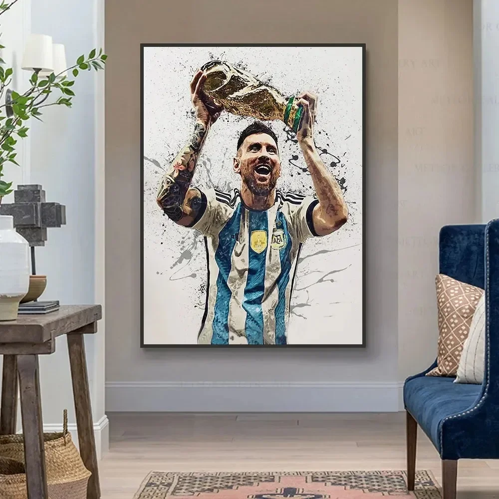 Leo Messi Poster: Celebrate the Football Legend with Wall Art