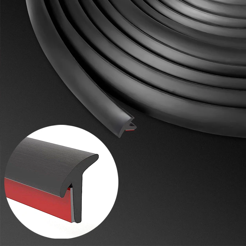 Universal-Car-Rubber-Sealing-Strip-Inclined-T-shaped-Weatherproof-Edge ...