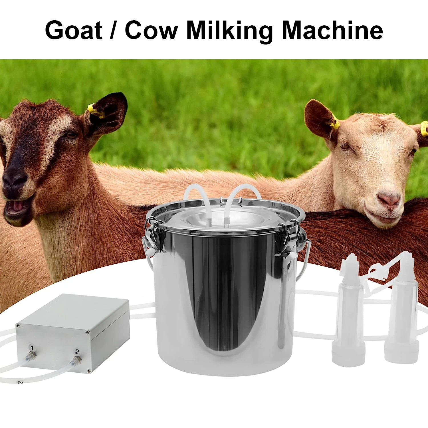 3L-5L-Cow-Goat-Sheep-Milking-Machine-Milker-Automatic-Electric ...