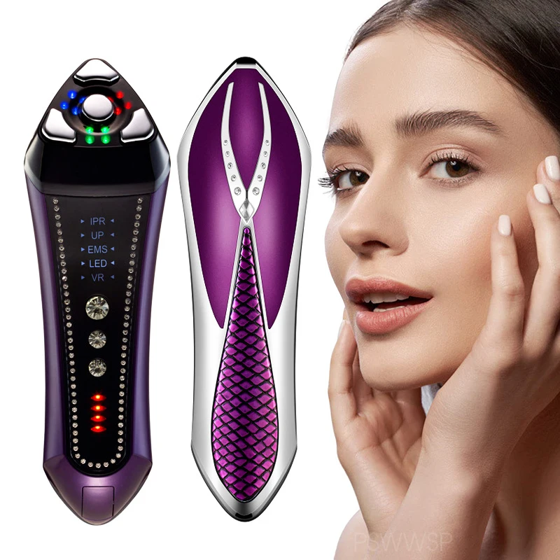 Rf Ems Face Lifting Beauty Instrument Led Photon Therapy Wrinkle ...