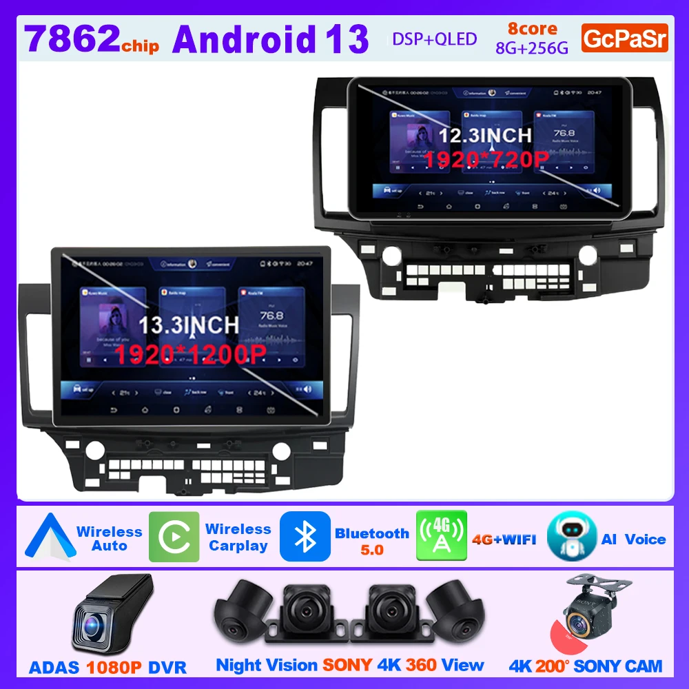 Carplay-Android-Car-Radio-For-MITSUBISHI-LANCER-2008-2016-Multimedia ...