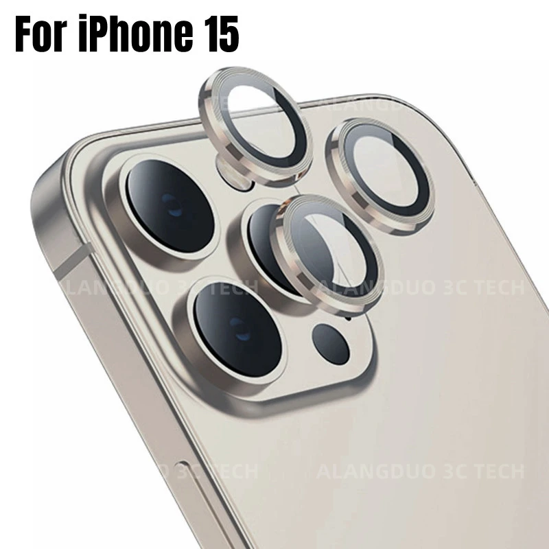 Camera-Protector-For-iPhone-15-16-Pro-Max-Metal-Ring-Lens-Glass-For ...