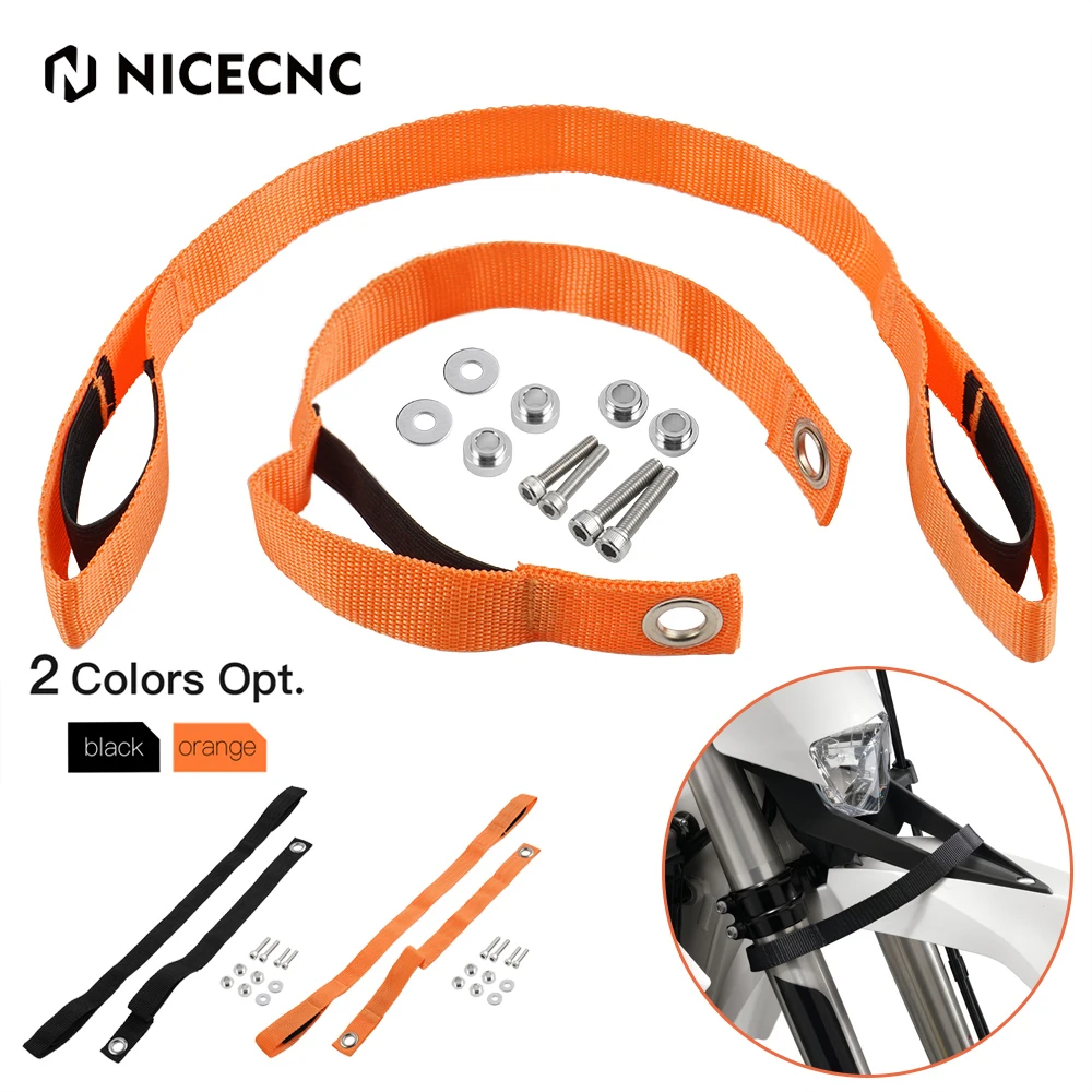 NICECNC-Front-Rear-Holding-Fender-Pull-Straps-For-KTM-125-200-250-300 ...