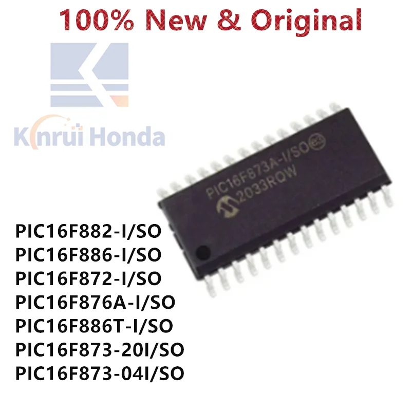 PIC16F882-I/SO PIC16F883 PIC16F886 PIC16F872 PIC16F873A PIC16F876A PIC16F886T PIC16F873-20 ...
