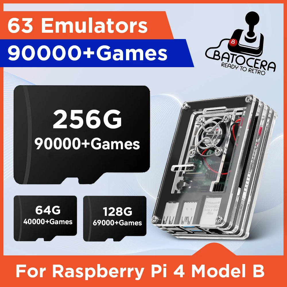 TF-Memory-Card-for-Raspberry-Pi4-Model-B-Batocera-Linux-40-with-90000 ...