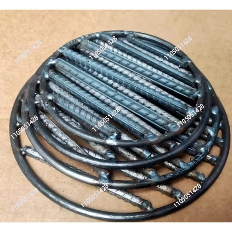Round cast iron grill grill heating stove table stove refractory carbon ...