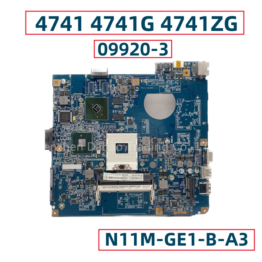 For-Acer-Aspire-4741-4741G-4741ZG-Laptop-Motherboard-09920-3-With-N11M ...