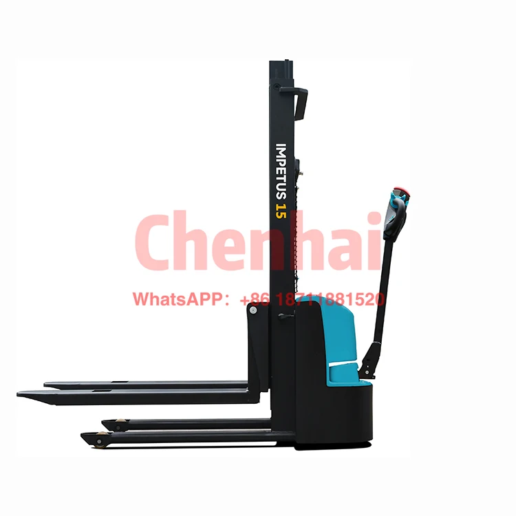 Carretilla-elevadora-el-ctrica-con-bater-a-Gr-a-apiladora-de-pal-s-dise ...